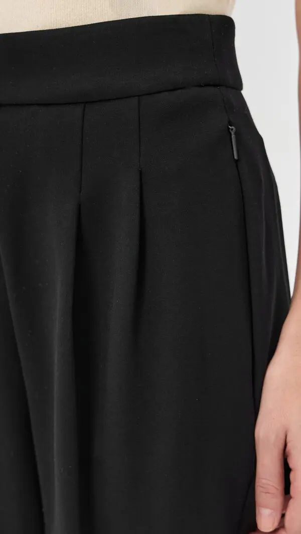 Spanx Ponte Pleated Ankle Trousers