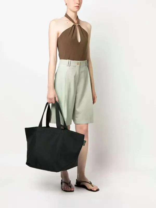 HERVÉ CHAPELIER Tote Bag With Logo Patch