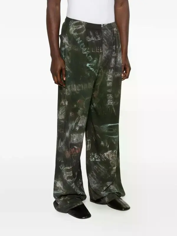 Balenciaga Elastic-waistband Trousers