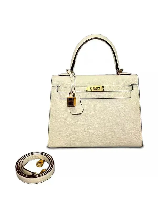 Hermès 2021 25 Kelly Sellier Tote Bag - Neutrals