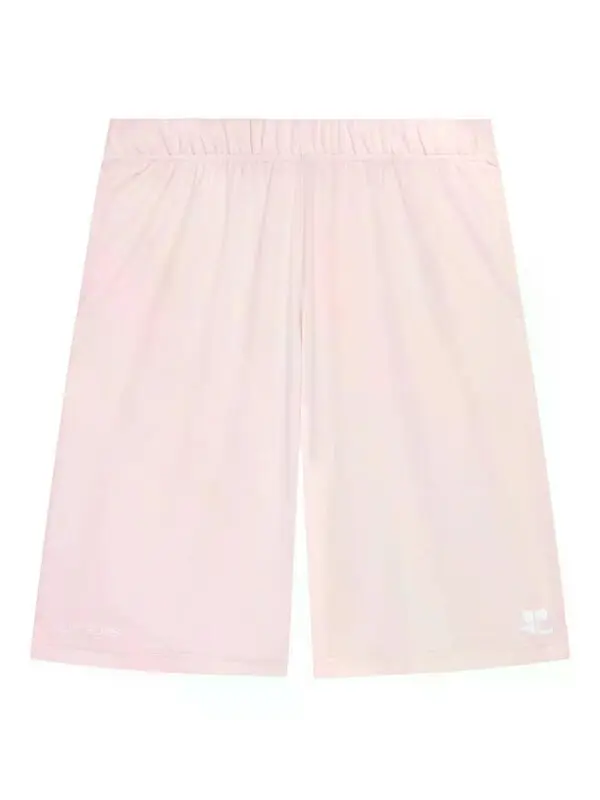 COURREGES Logo-detail Shorts - Pink