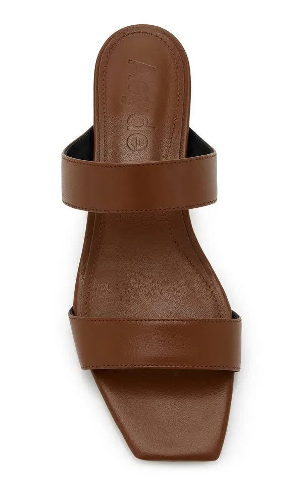 AeydĒ Kemi Leather Sandals - Brown