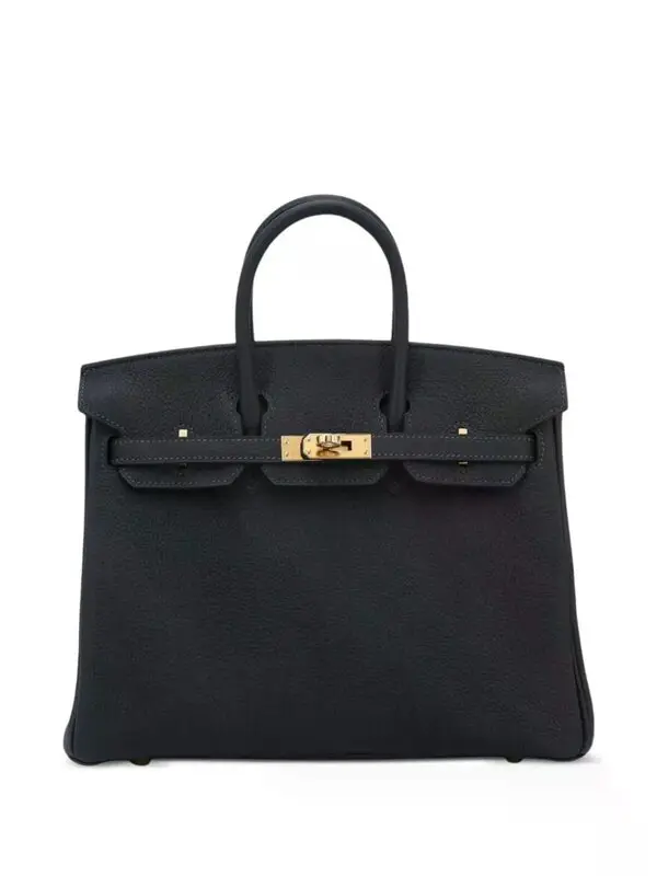 Hermès 2025 25 Birkin Tote Bag - Blue