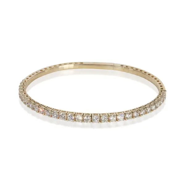 MYGEMMA Yellow Gold Diamond Bangle Bracelet - Yellow_gold