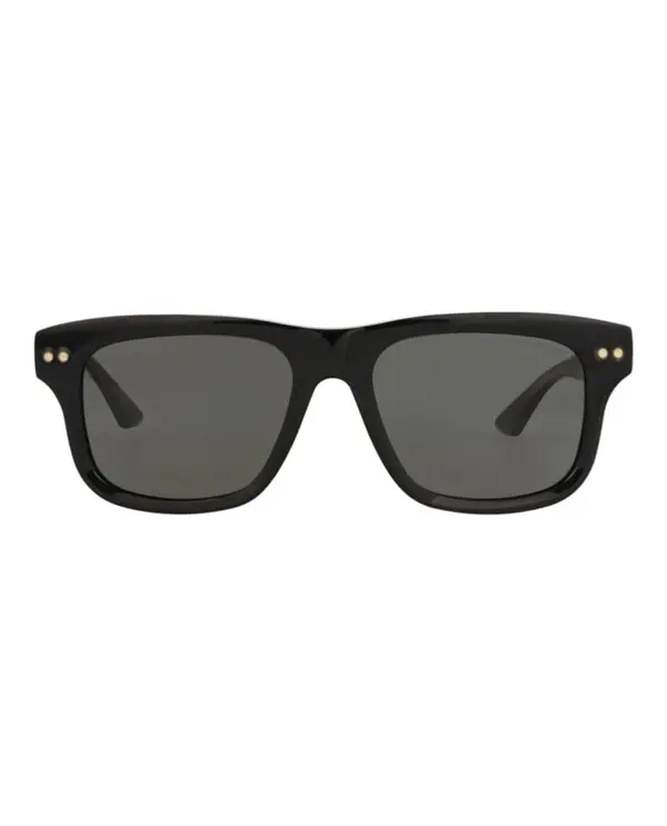 Montblanc Recycled Acetate Sunglasses - Black Black Smoke (mb0319s/30015005/005)