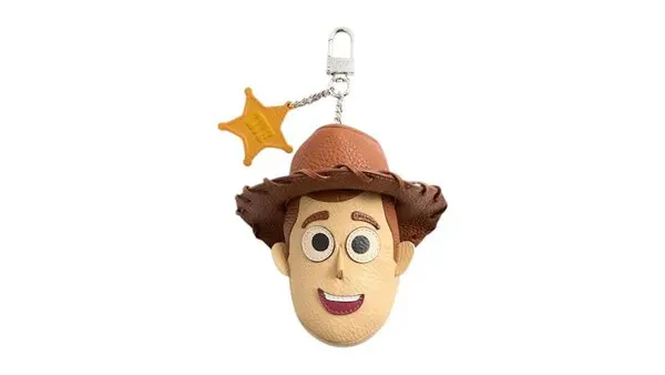 Kith X Disney Pixar Woody Leather Key Charm - Multicolor