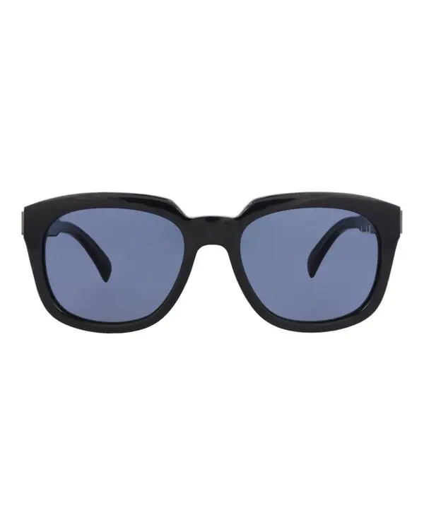 Dunhill Square-frame Recycled Acetate Sunglasses - Blue Blue Blue (du0078s/30014978/004)
