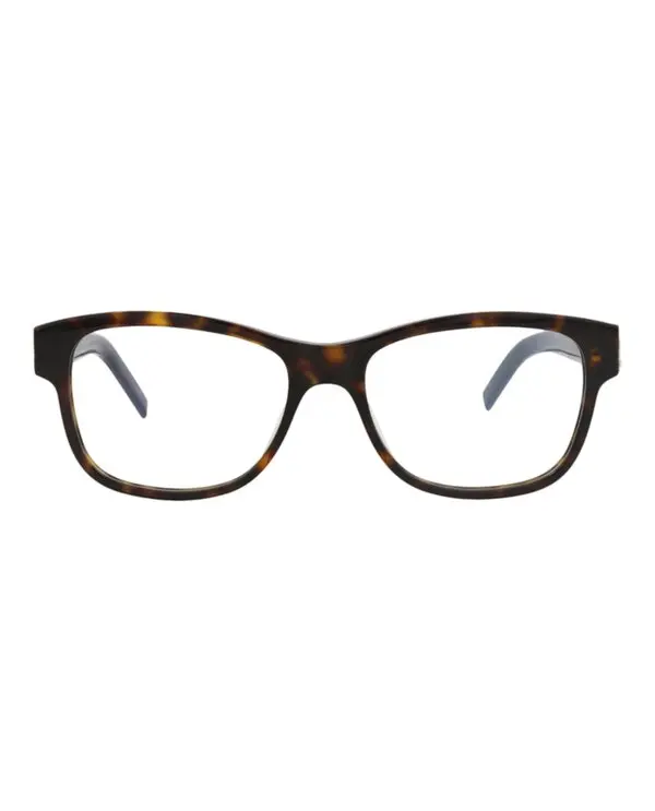 Saint Laurent Square-frame Recycled Acetate Optical Frames - Havana Havana Transparent (slm132/30015275/005)