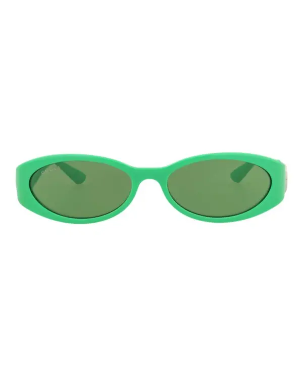 Gucci Round-frame Injection Sunglasses - Green Green Green (gg1660s/30015372/005)