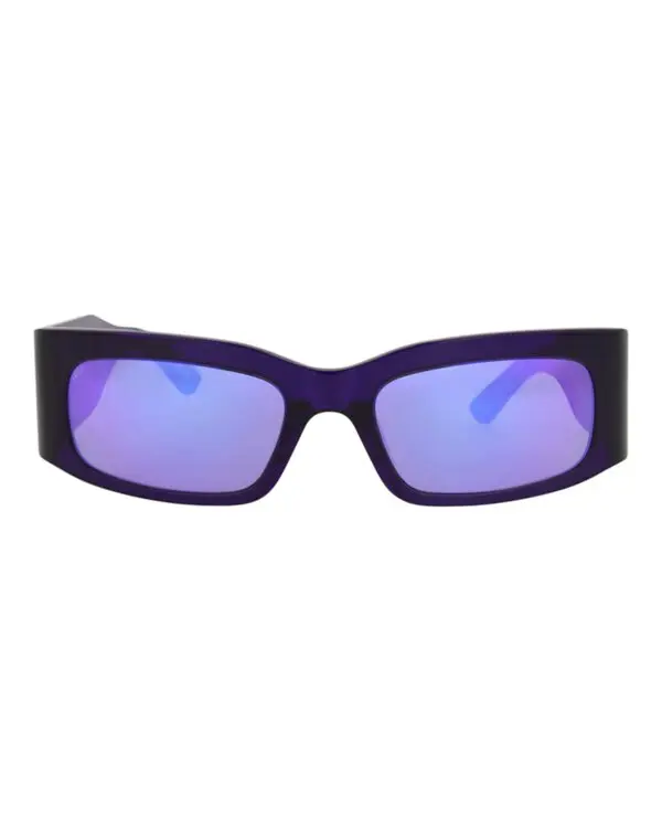 Balenciaga Square-frame Recycled Acetate Sunglasses - Violet Violet Violet (bb0328s/30014893/005)