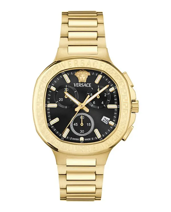 Versace Vchrono Square Bracelet - Stainless Steel