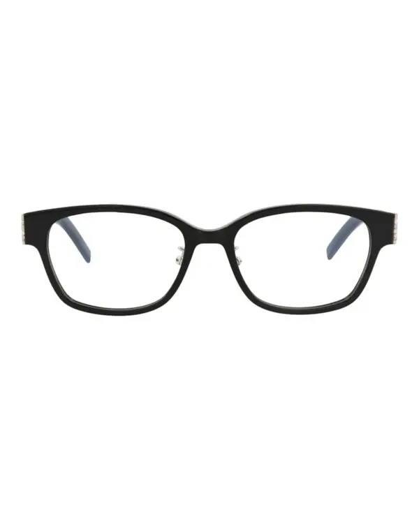 Saint Laurent Square-frame Recycled Acetate Optical Frames - Black Black Transparent (slm33j/30015282/001)