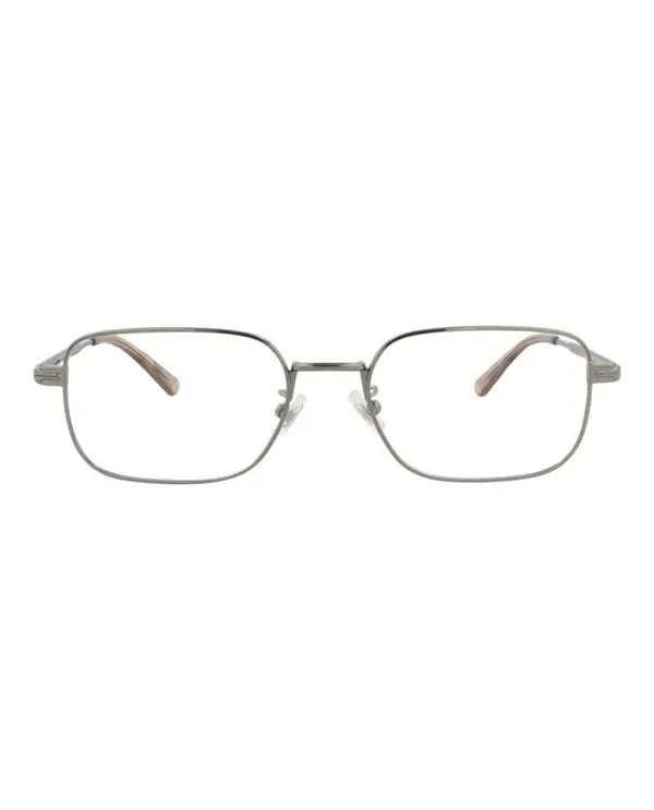 Montblanc Square-frame Metal Optical Frames - Ruthenium Ruthenium Transparent (mb0267o/30014174/006)