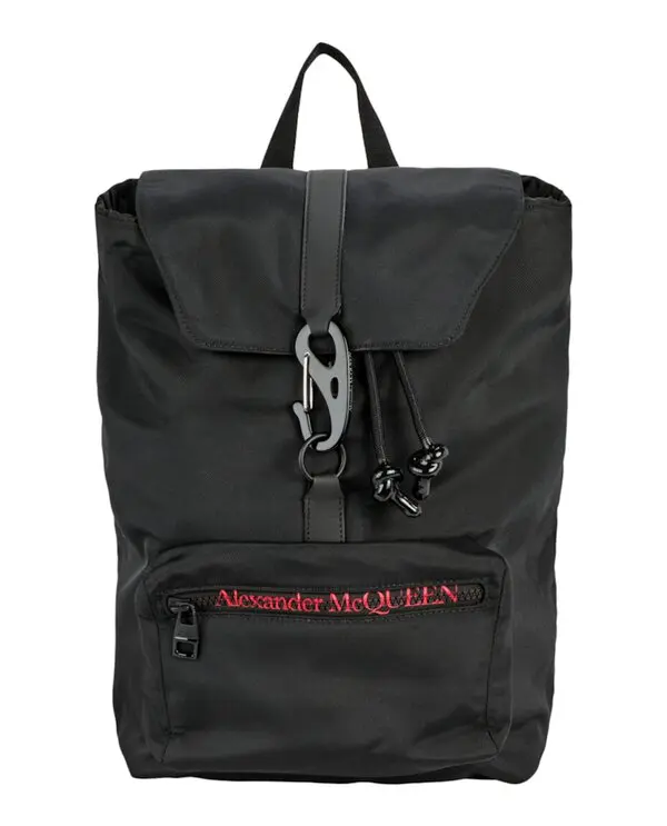 Alexander McQueen Urban Logo Detail Backpack - Black