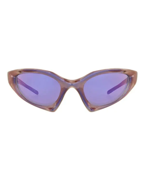 Balenciaga Shieldframe Bio Injection Sunglasses - Violet Violet Violet (bb0352s/30015644/002)