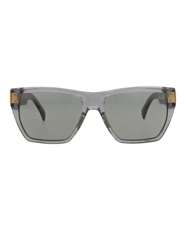 Dunhill Square-frame Recycled Acetate Sunglasses - Grey Grey Grey (du0031s/30012354/004)