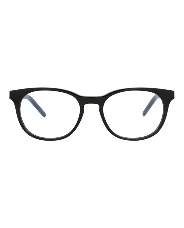 Saint Laurent Round-frame Recycled Acetate Optical Frames - Black Black Transparent (slm111/30014324/001)