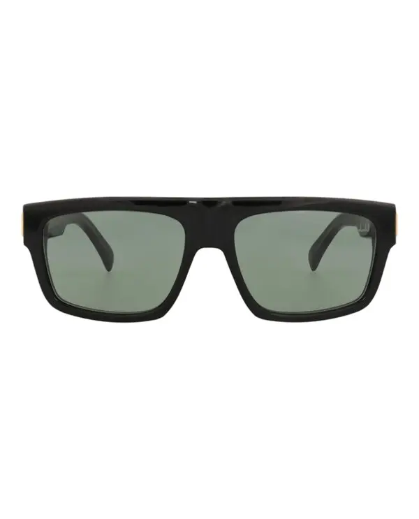 Dunhill Square Frame Recycled Acetate Sunglasses - Black Black Green (du0055s/30014046/003)