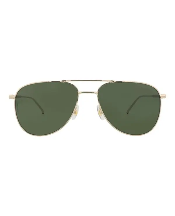 Montblanc Aviator Sunglasses - Gold Gold Green (mb0311s/30014597/002)