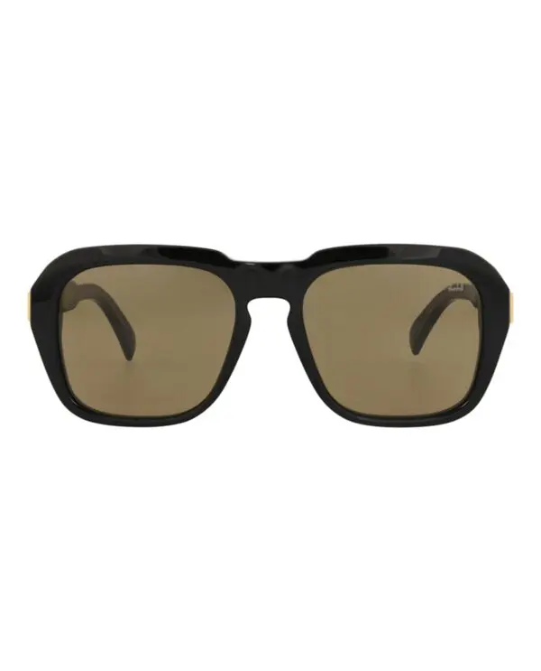 Dunhill Square-frame Acetate Sunglasses - Black Black Brown (du0001s/30009664/001)