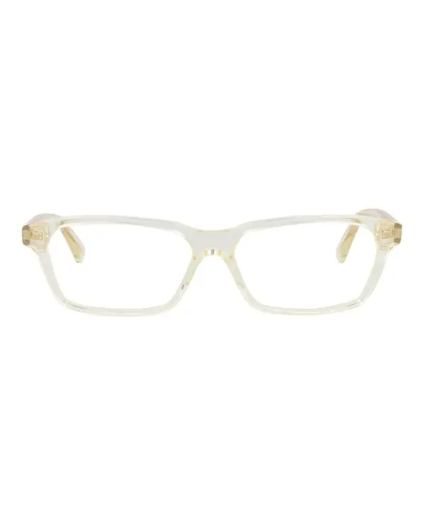 Bottega Veneta Square-frame Acetate Optical Frames - Beige Beige Transparent (bv1098o/30011018/004)