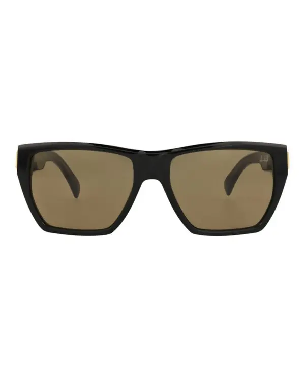Dunhill Recycled Acetate Square Frame Sunglasses - Black Black Brown (du0031s/30012354/001)