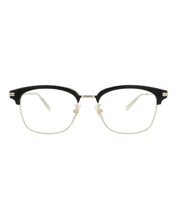 Montblanc Acetate Optical Frames - Black Gold Transparent (mb0141ok/30009138/002)