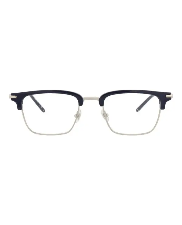 Montblanc Square-frame Acetate Optical Frames - Blue Blue Transparent (mb0243o/30013556/002)