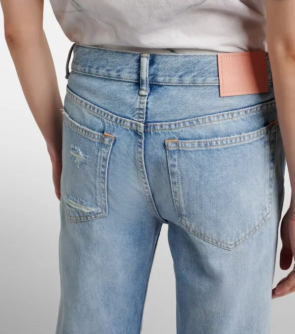 Acne Studios Distressed Straight Jeans