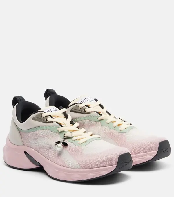 JIMMY CHOO Diamond Run Sneakers - Pink