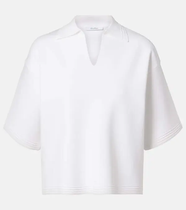 Max Mara Dolce Oversized Top - White