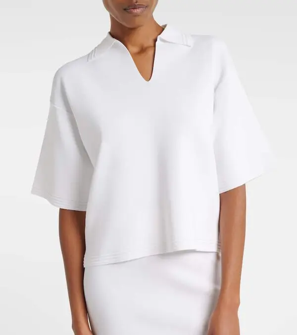 Max Mara Dolce Oversized Top - White