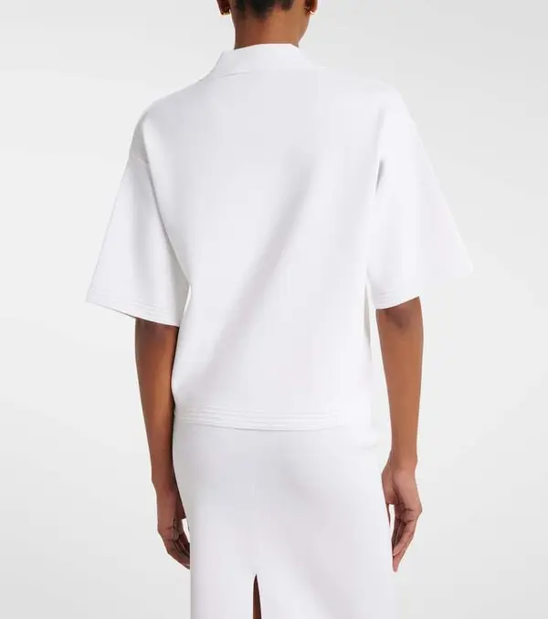 Max Mara Dolce Oversized Top - White