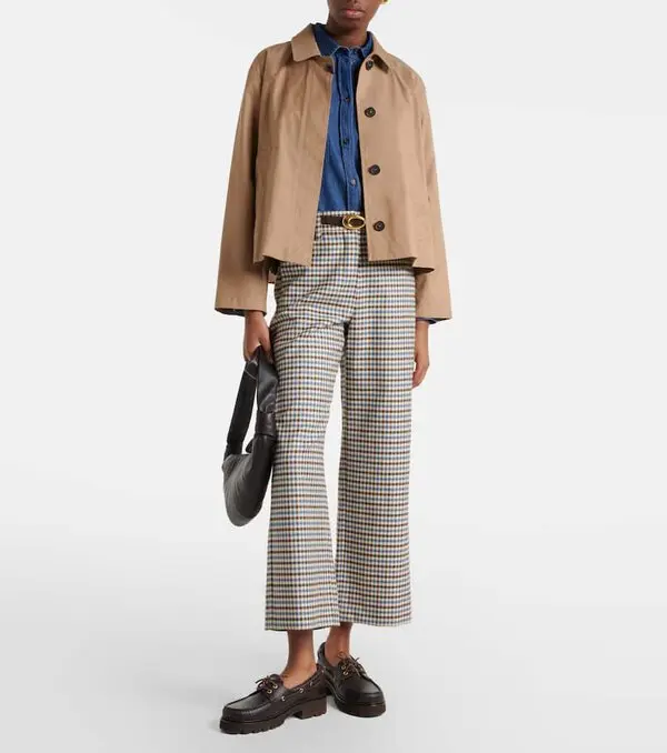Max Mara Bambola Cotton-blend Twill Jacket