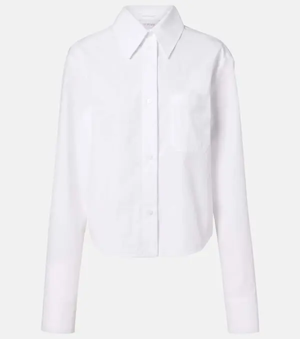 Sportmax Ceppo Cotton-blend Poplin Shirt