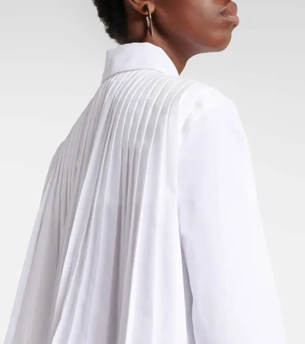 Sportmax Ceppo Cotton-blend Poplin Shirt
