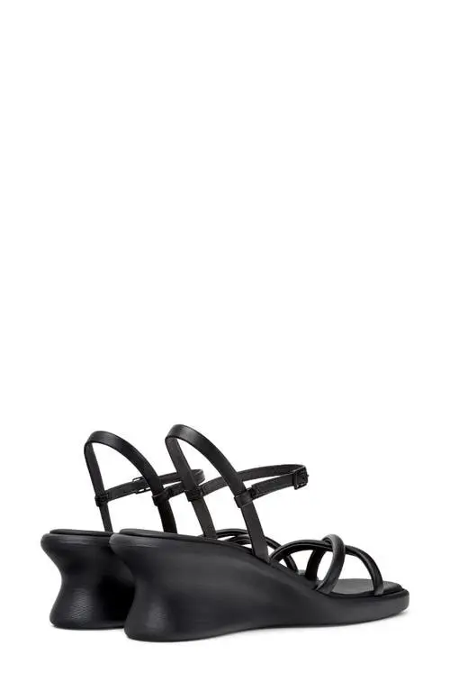 Camper Louise Wedge Sandal - Black
