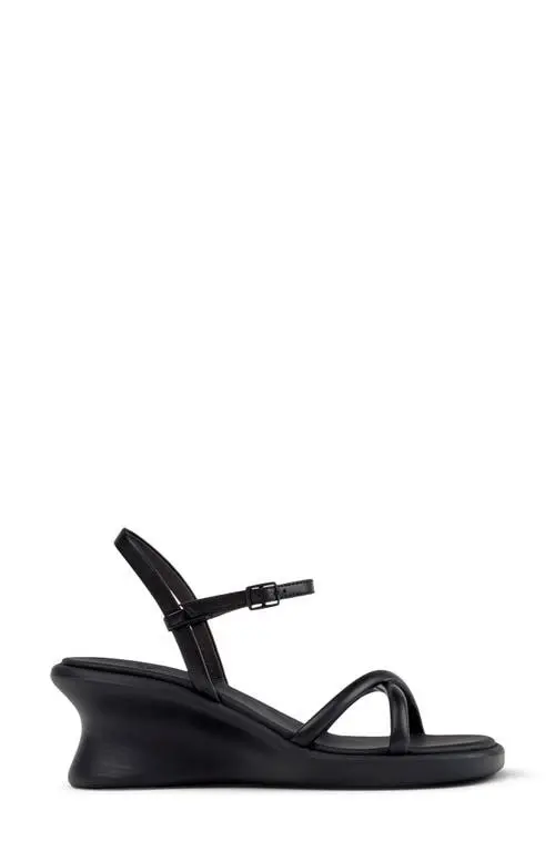 Camper Louise Wedge Sandal - Black