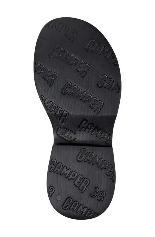 Camper Tasha X-strap Platform Sandal - Black