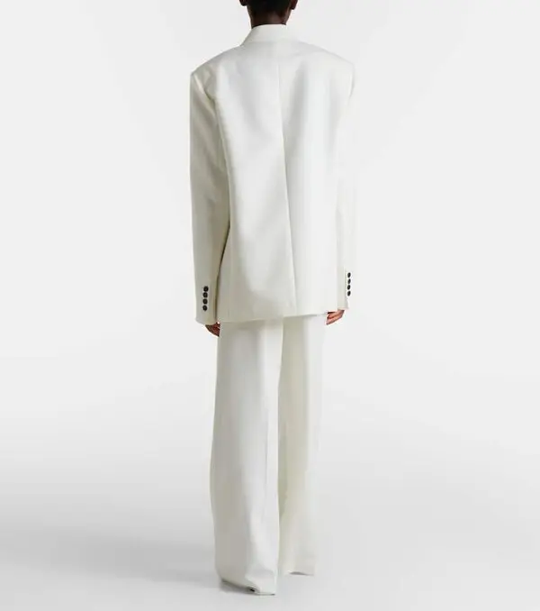 THE FRANKIE SHOP Brickell Wide-leg Trousers - White
