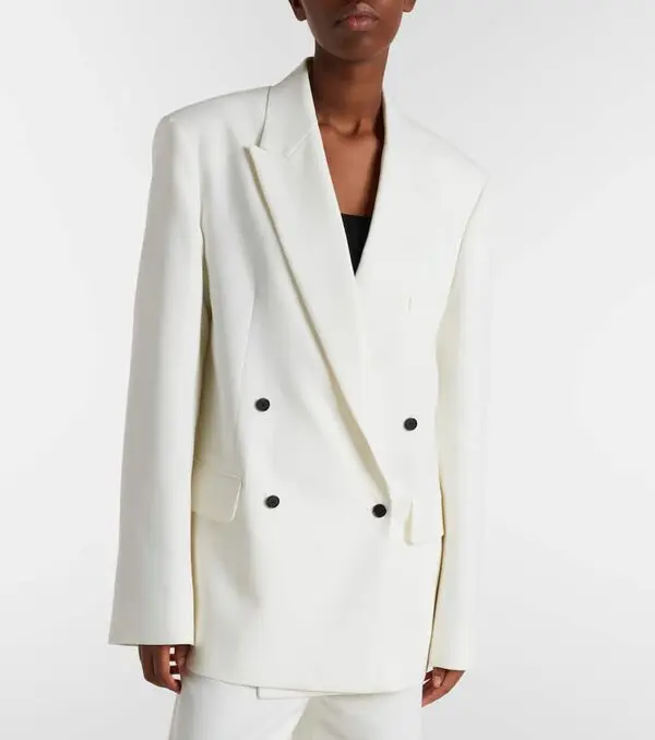 THE FRANKIE SHOP Newark Double-breasted Blazer