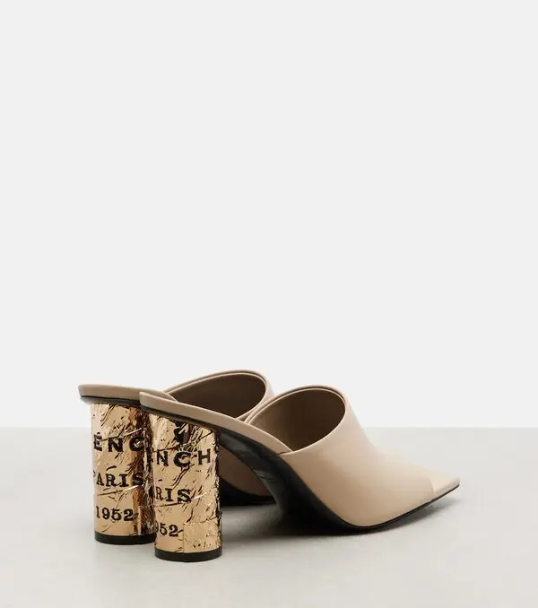 Givenchy Tape Leather Mules