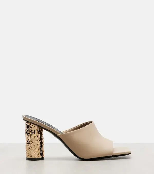 Givenchy Tape Leather Mules