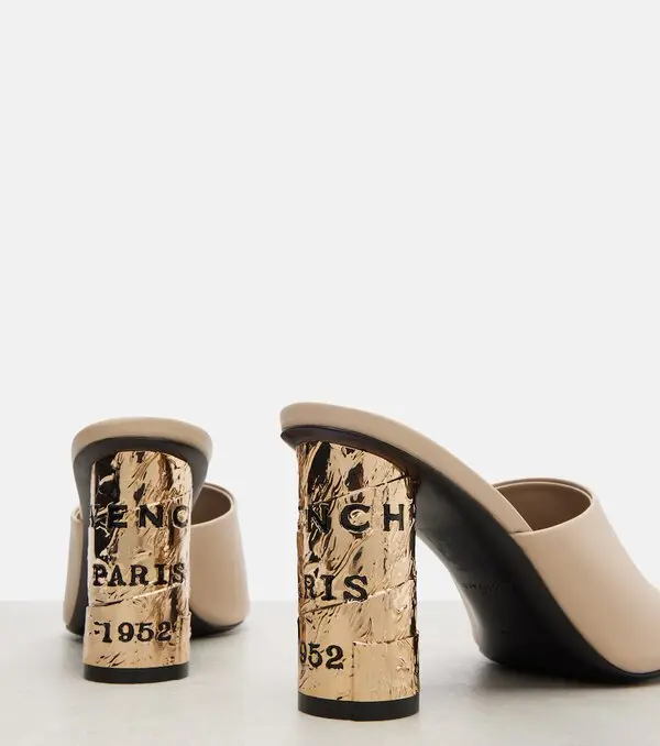 Givenchy Tape Leather Mules