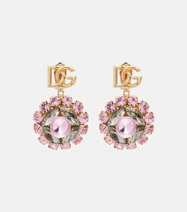 Dolce & Gabbana Re-edition Dg Clip-on Earrings - Multicoloured