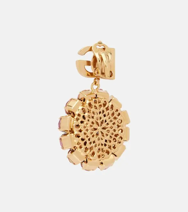 Dolce & Gabbana Embellished Clip-on Earrings