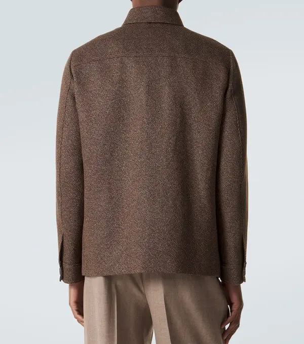 Loro Piana Andover Linen And Cashmere-blend Jacket