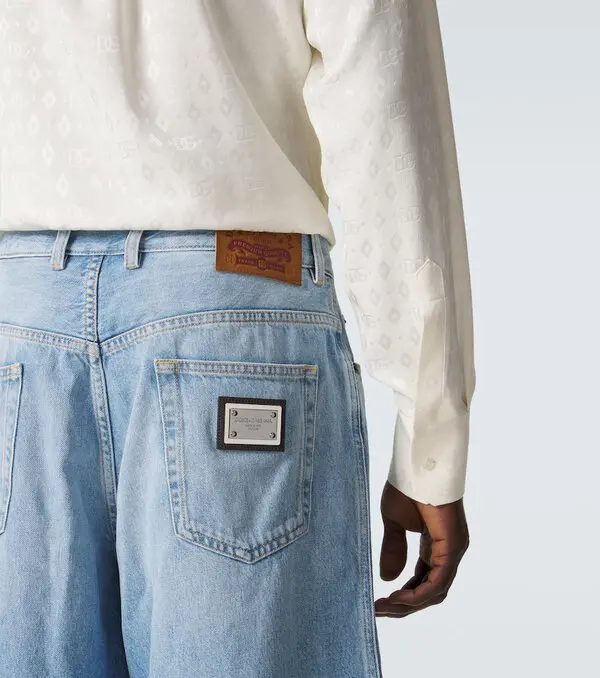Dolce & Gabbana Denim Bermuda Shorts