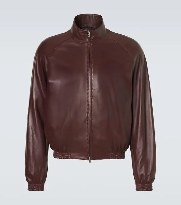 Acne Studios Leather Biker Jacket