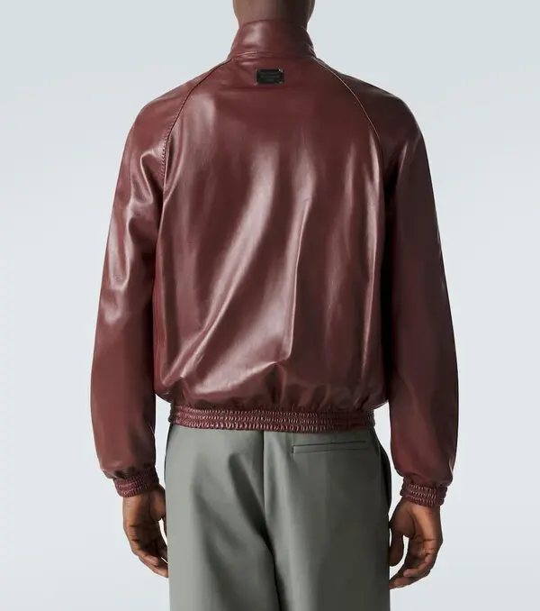 Acne Studios Leather Biker Jacket